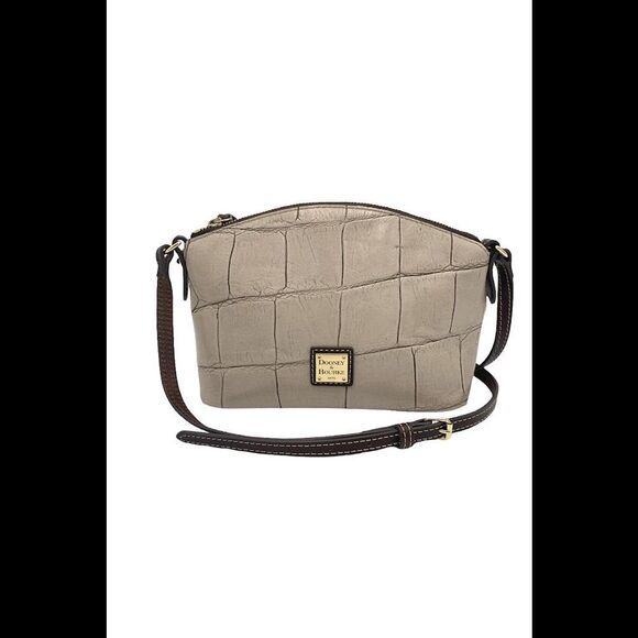 Dooney & Bourke | Bags | Dooney Bourke Denison Croco Ruby Crossbody ...